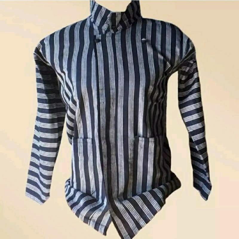 Baju Adat Khas JOGJA // Baju Adat Jawa // Baju Surjan Lurik Pria - Shop ...