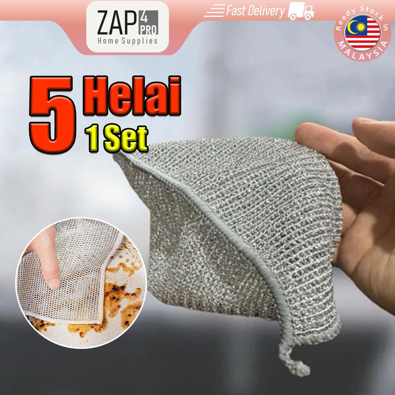 ZAP4PRO Bola Dawai Keluli Tahan Karat Pencuci Pinggan & Kain - TikTok ...