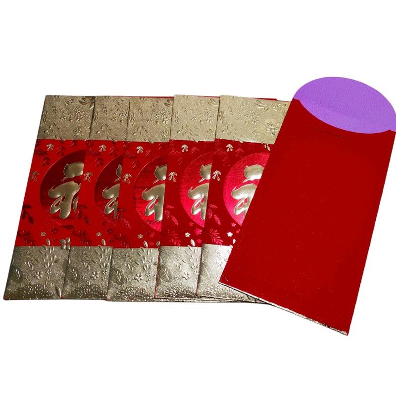 6pcs/pack Big size Lucky Ampao Chinese style red envelope - TikTok Shop ...