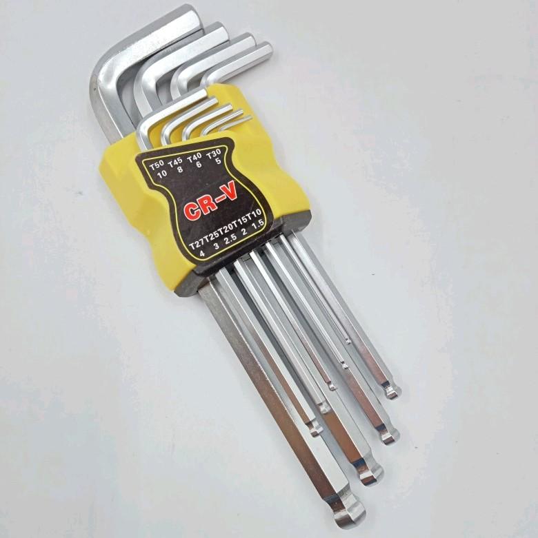 9-Piece Hex Key (Allen Wrench) Set (1.5mm–10mm) - TikTok Shop Malaysia
