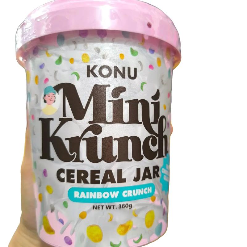 Konu Mini Krunch Cereal Jar Snacks 360 grams - TikTok Shop Philippines