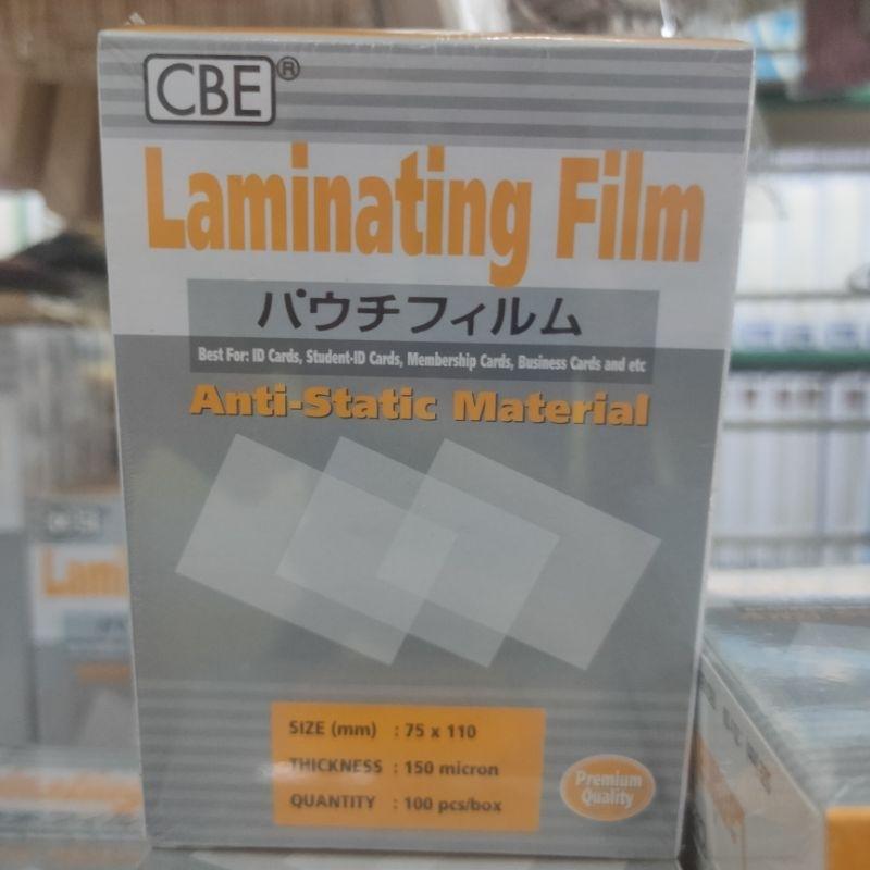 CBE 75x110 Laminating Film - Anti-Static Material Premium Quality ...