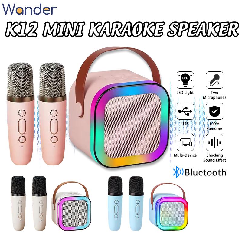 WANDER K12 Mini Portable Karaoke Microphone Audio Integrated - TikTok Shop Philippines