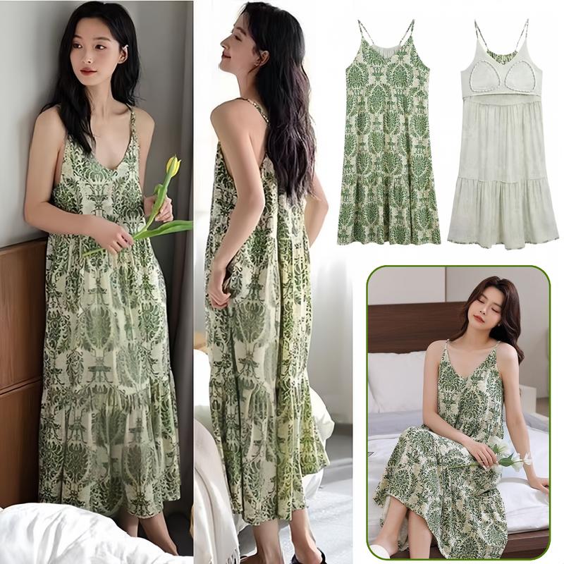 Baju Tidur Suspender Sutera Kapas, Gaya Girly Manis Jepun, Saiz ...
