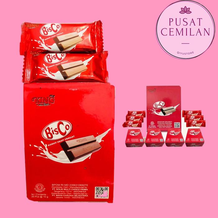 Jual [PACK] Bisco dKing - Cokelat Viral - Coklat Biskuit Kitkat Murah ...