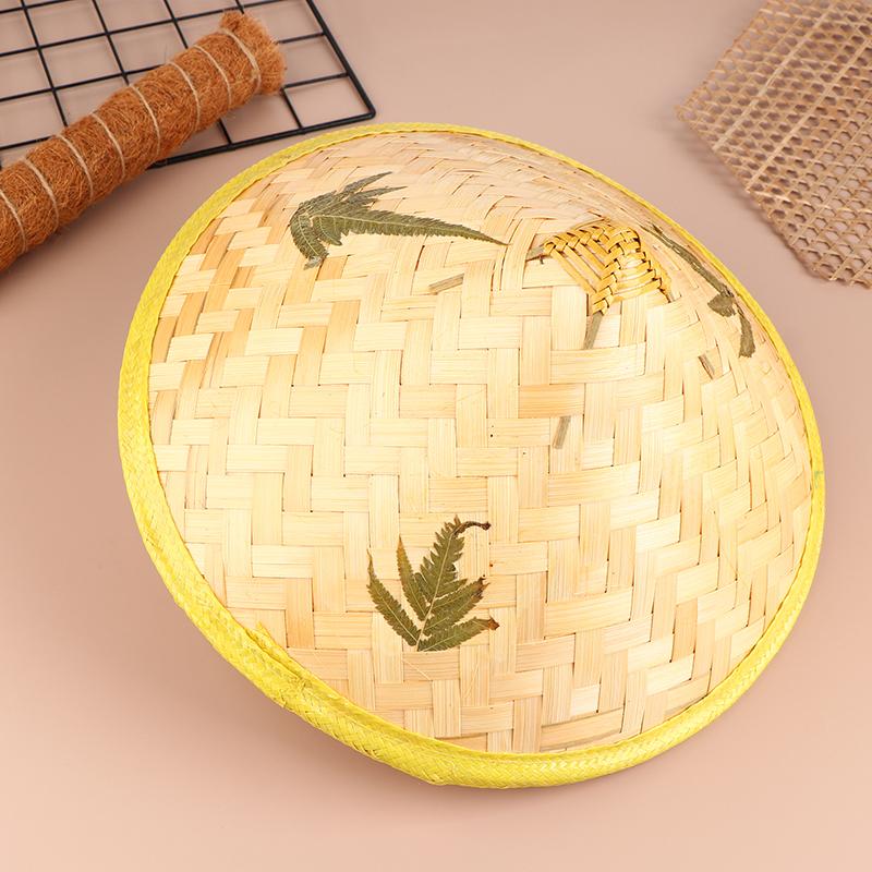 Topi Nelayan, Rotan Buluh Retro Cina, Tenunan Buatan Tangan, - TikTok ...