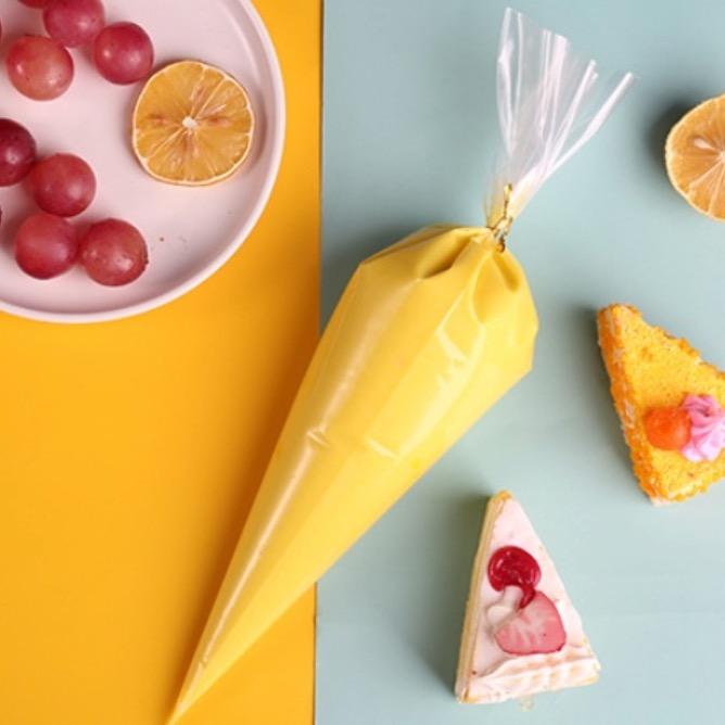 Promo Plastik Segitiga Buttercream Piping Bag Kantong Adonan 1 Pack isi ...