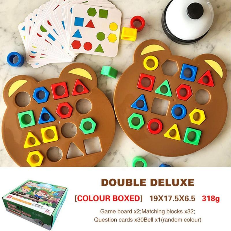Mainan Teka-teki Geometrik, Padanan Bentuk Geometrik untuk Kanak-kanak ...