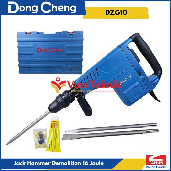 Promo DongCheng DZG10 Mesin Bobok Beton Jack Hammer Demolition Hammer ...