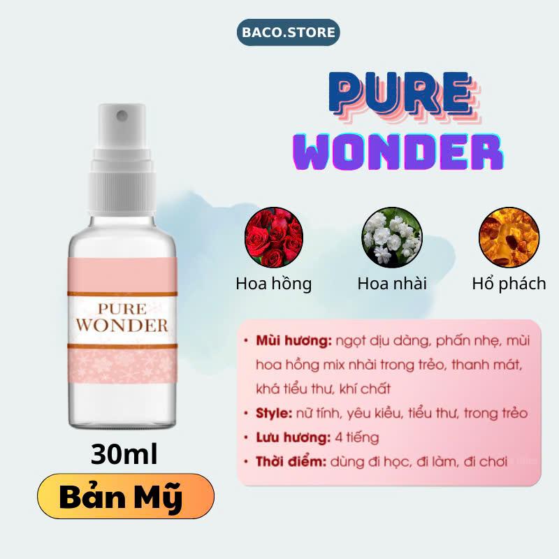 body mist Xịt thơm Pure Wonder Cá tính, sang trọng chính hãn - TikTok ...