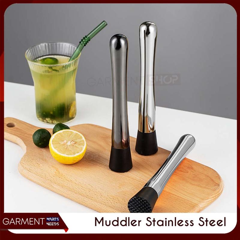 Bar Muddler Cocktail Ulekan Alat Tumbuk Mojito Penumbuk Minuman - Shop ...