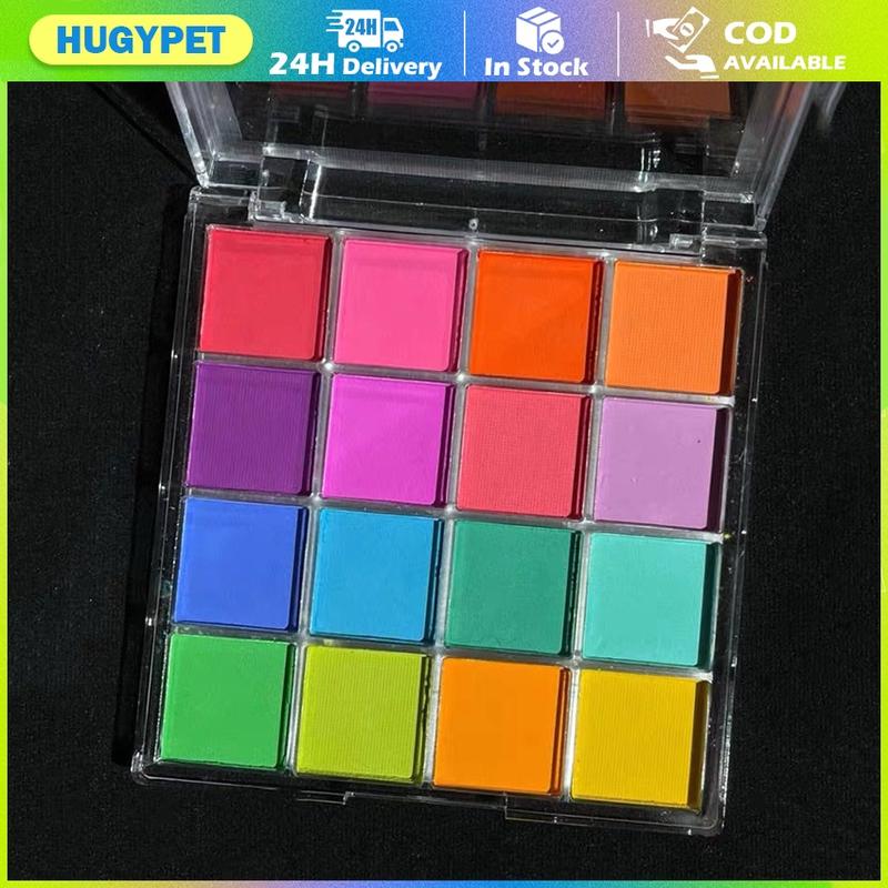 16 Color Eye Shadow Palette Shimmer Glitter Matte Pigmented Powder ...
