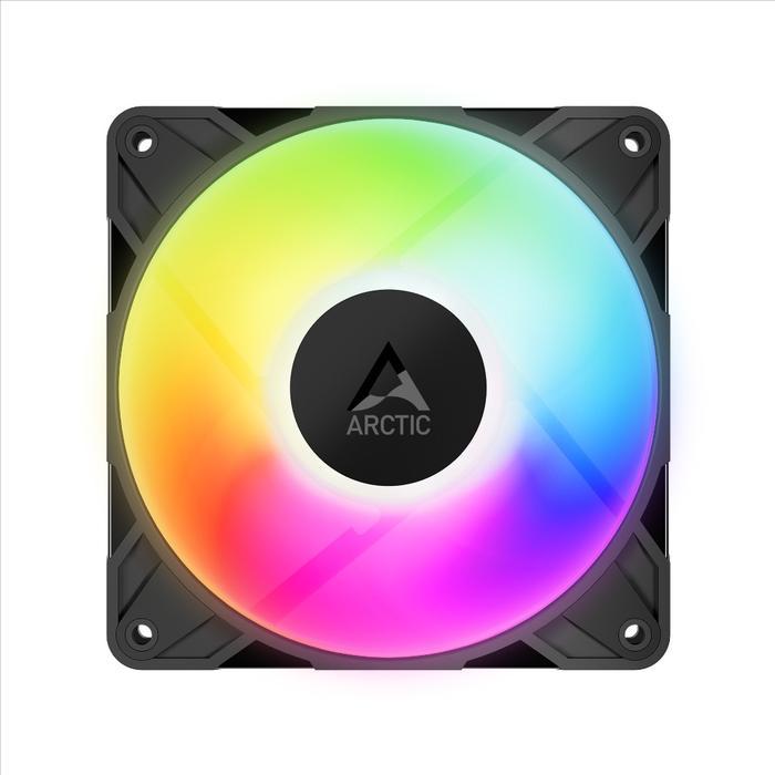 Jual ARCTIC CASE FAN P12 PRO ARGB (1X 120MM ARGB FAN + 0-2100RPM) BLACK ...