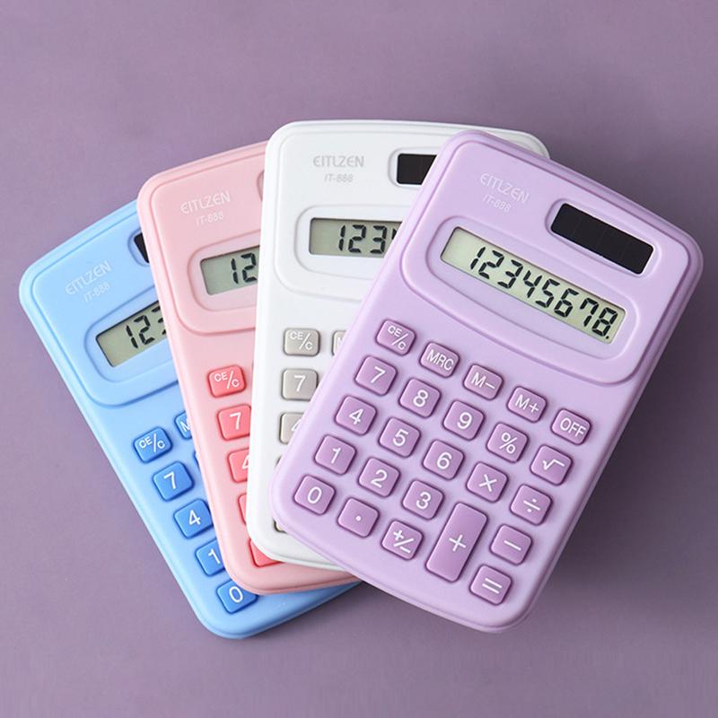 New Small Calculator Silent Calculator Mini Version Learning - TikTok ...