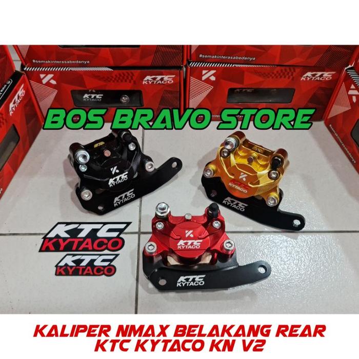 Jual kaliper nmax old belakang ktc kytaco kn v2 2P breket kaliper rear ...