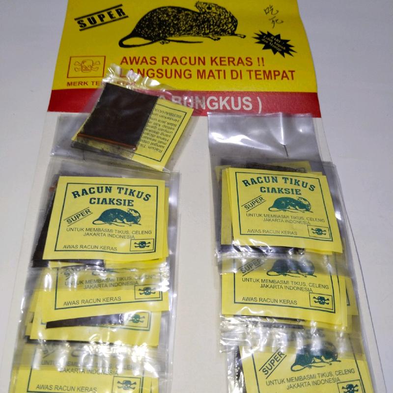 Ciaksie buat tikus satu pak isi 30 shaset - Shop | Tokopedia