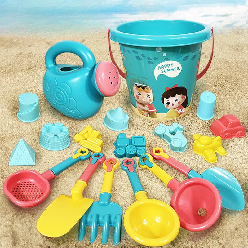 Set Mainan Pantai Kanak-kanak, 18PCS Penyodok Air Luaran, Mainan ...