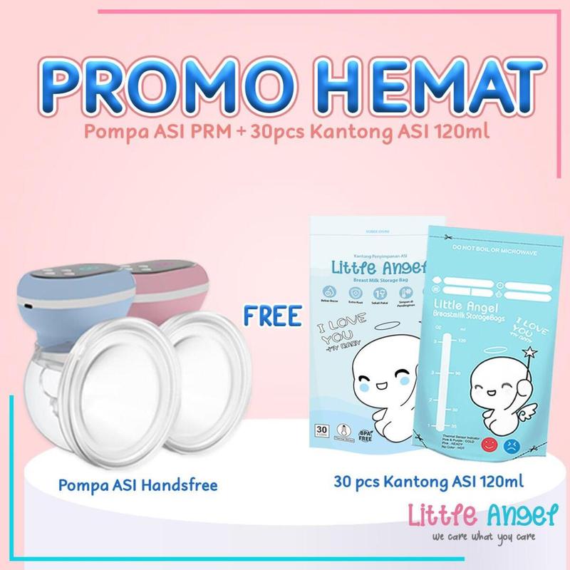 POMPA ASI HANDSFREE Tanpa Kabel Otomatis Portable Botol Susu Bayi USB ...