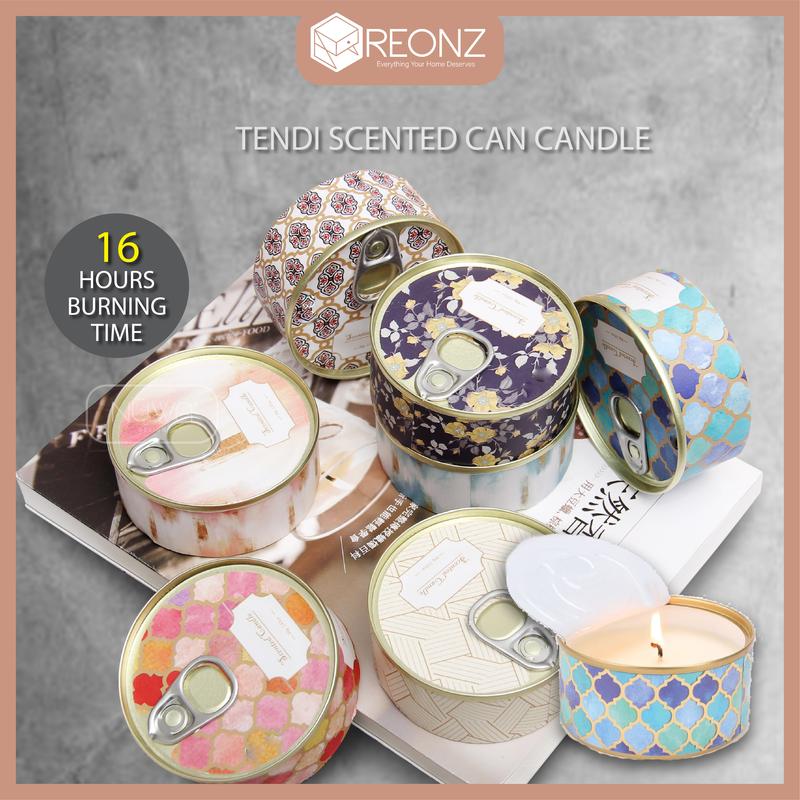 REONZ Tendi Scented Can Candle Soy Wax Candles Fragrance Candles ...