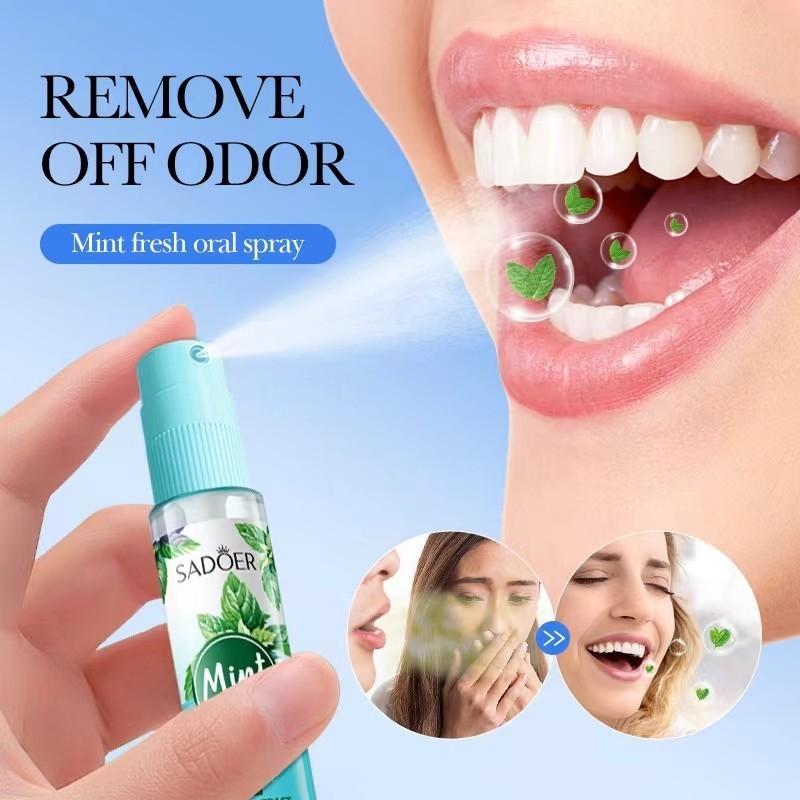 Sadoer_Official Mint 18ml Mouth Spray Mouth Spray For Bad Breath ...