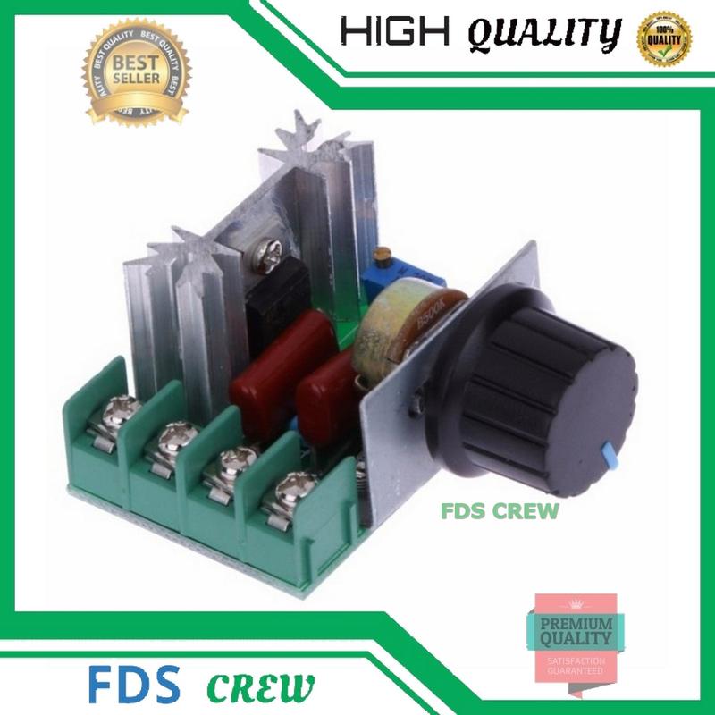Dimmer SCR 2000W Motor Speed Controller PWM Regulator 220V A - Shop ...
