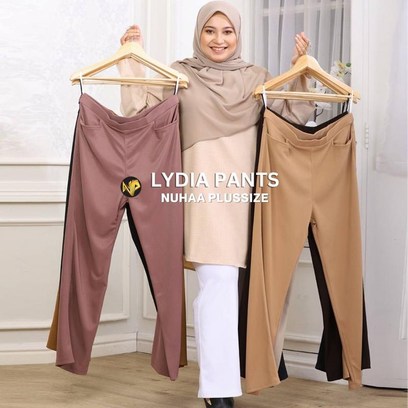Lydia Pants Plussize (L-6XL) Slack Seluar - TikTok Shop Malaysia