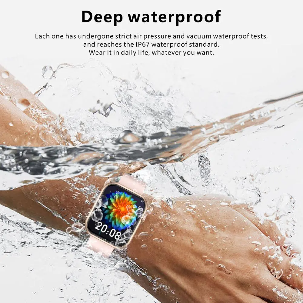 Multifunctional Smartwatch Wearable Devices, 1 Piece Touch Screen ...