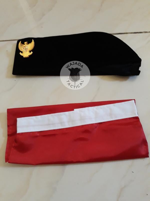 Satu Set Perlengkapan Paskibra Upacara Songkok Paskibra - Shop | Tokopedia