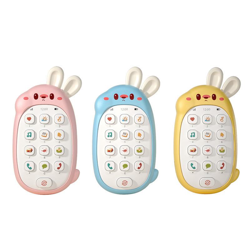 Children's Toy Rabbit Mobile Phone Baby Early Childhood Education ...