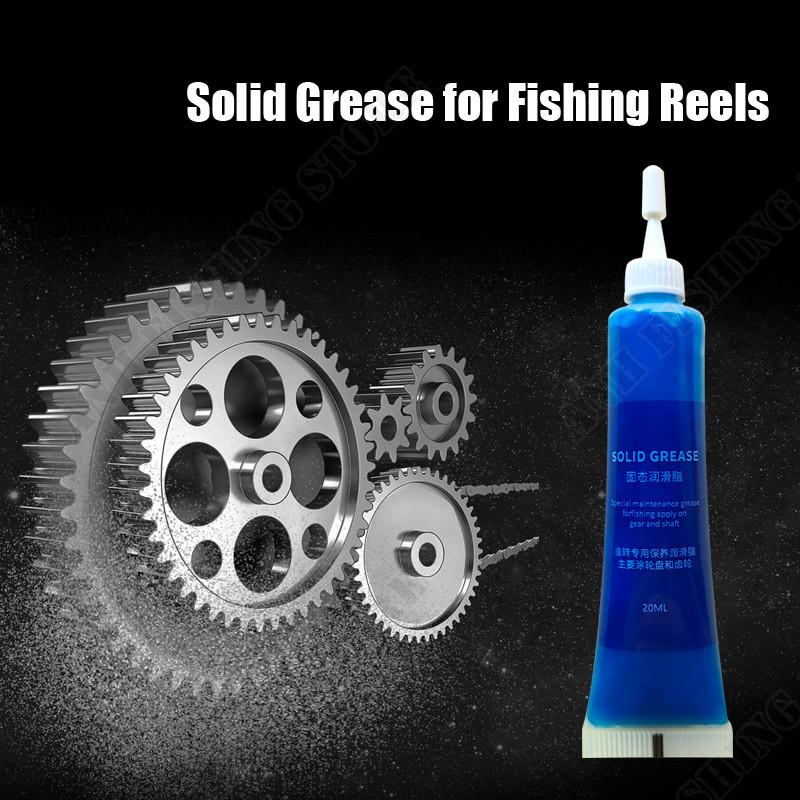 Solid Grease for Fishing Reel Gear and Shaft Maintenance Prevent ...