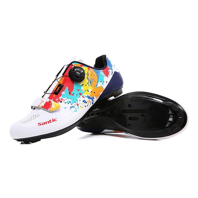 Santic Cycling Shoes Picasso Road Bike Cleats Shoes - TikTok Shop ...