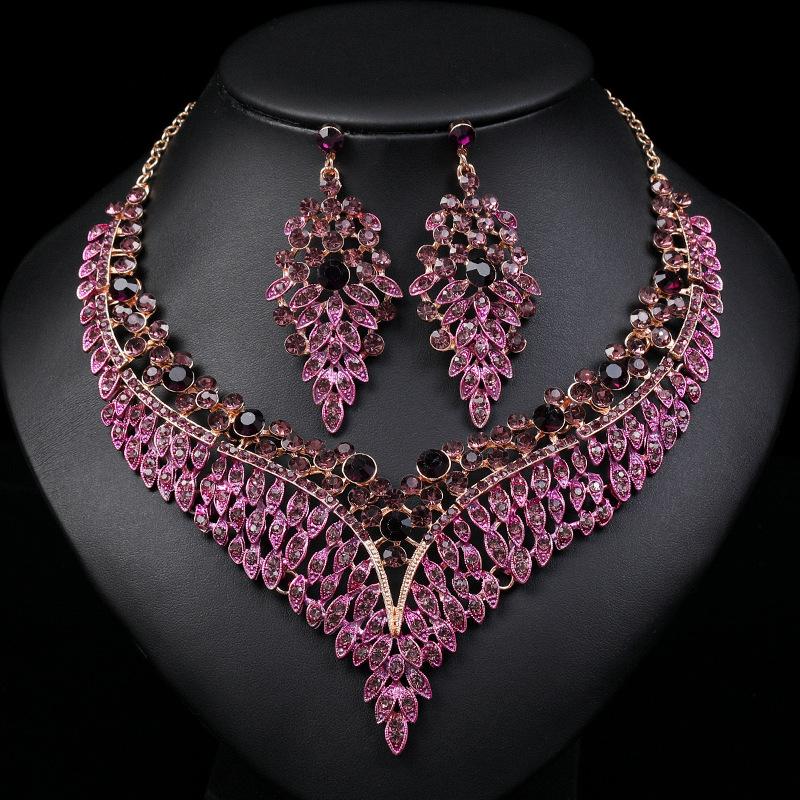 Elegant and Flashy Jewelry Set with Retro Flair for Women - TikTok Shop ...