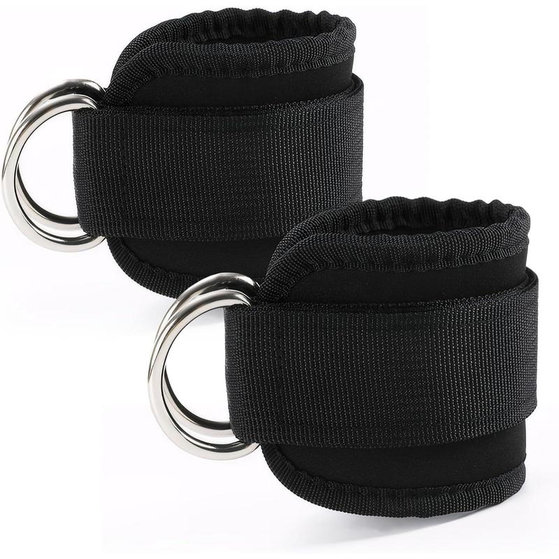 2 PCS Weightlifting Straps with D Ring,Adjustable Wrist Cuff - TikTok Shop
