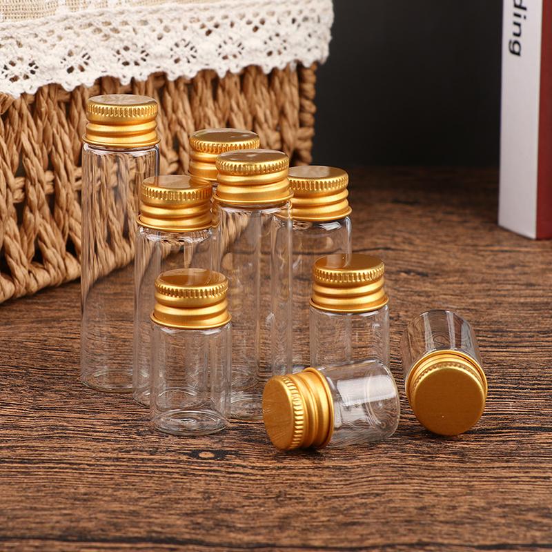 Botol Kaca, 10Pcs, Tersedia dalam 5/7/10 / 14 / 18 / 20ML, Balang ...