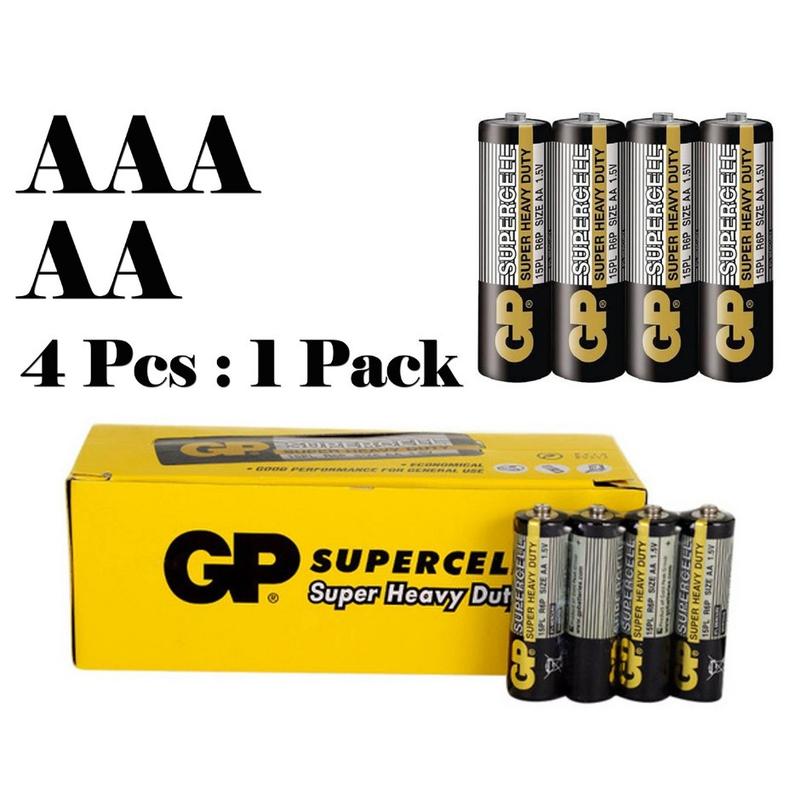 [Cutie stationery] GP Supercell Super Heavy Duty AA/AAA Battery ...