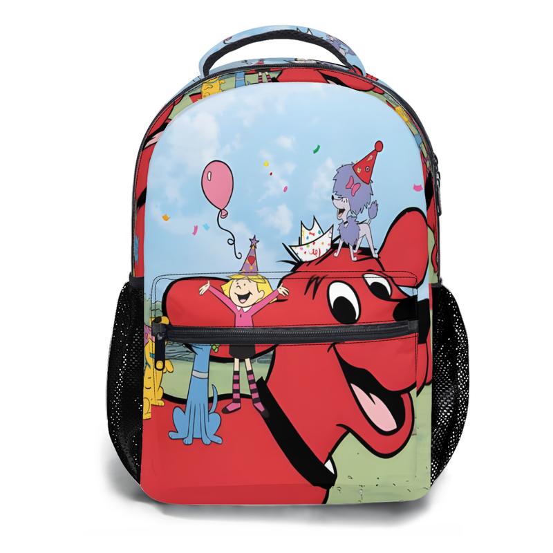 Cartoon Clifford the Big Red Dog Backpack Anime Cosplay Backpack ...