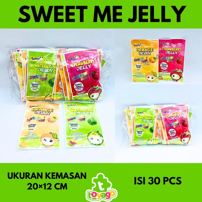 LUVMI JELLY ANEKA RASA BUAH BERHADIAH MAINAN 1 PACK ISI 30 PCS - Shop ...