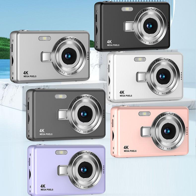 CCD high-definition 4K pixel digital camera, student entry-level mini ...