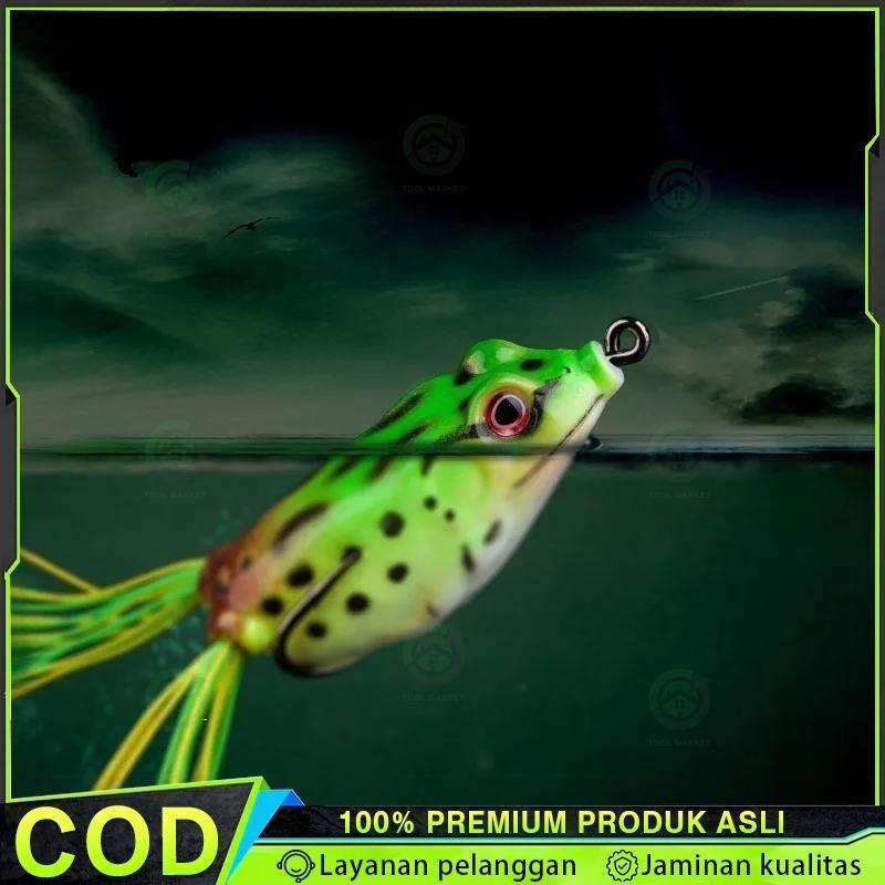 COD Umpan Pancing Kodok 3D Frog Soft Lure 8g Seperti Kodok Asli - Shop ...