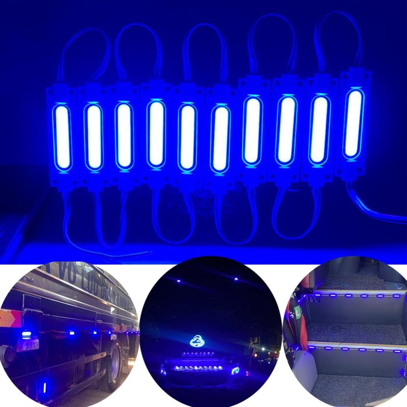 10/20 pcs Warning LED Modules with 12V 24V ultra bright COB chips ...