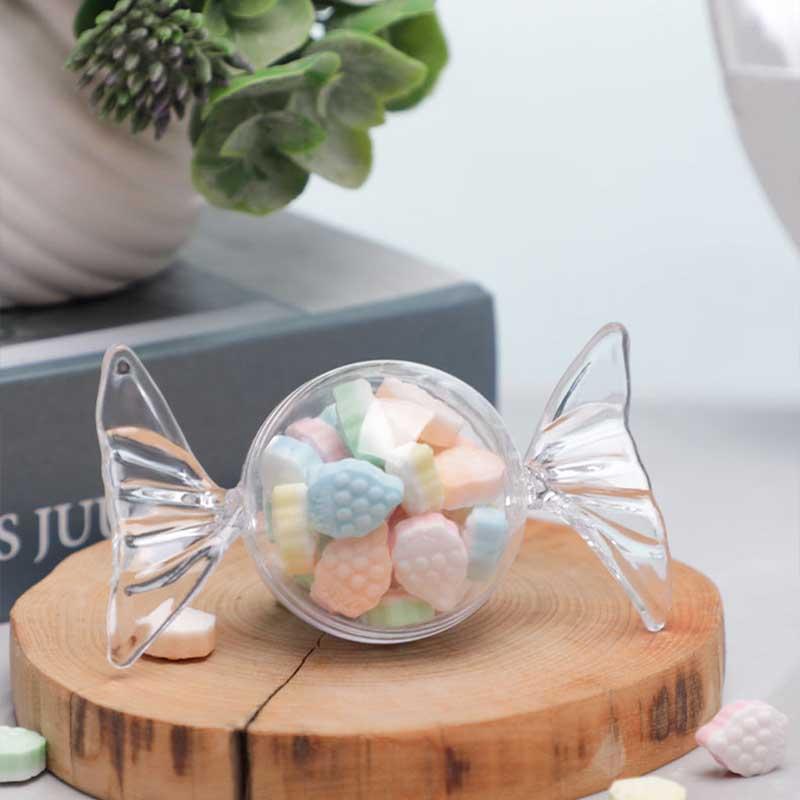 【Dollpen】Kotak Plastik Transparent Kotak Candy Creative Box Candy ...