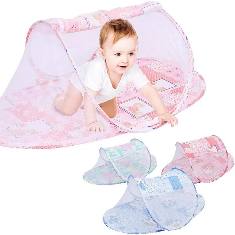 Mosquito Net for Baby Cribs Portable Baby Bed Foldable Summe - TikTok ...