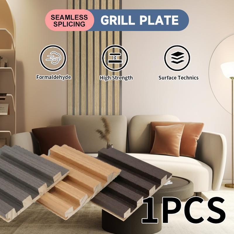 Wall Sticker Water Grating Design Wooden Cladding Design Solid - TikTok ...