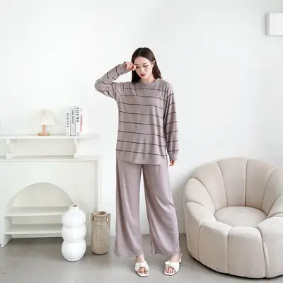 Kanaya - Bundling Buy 1 Get 1 Set Kirfa Rib Knit Wanita TikTok ...