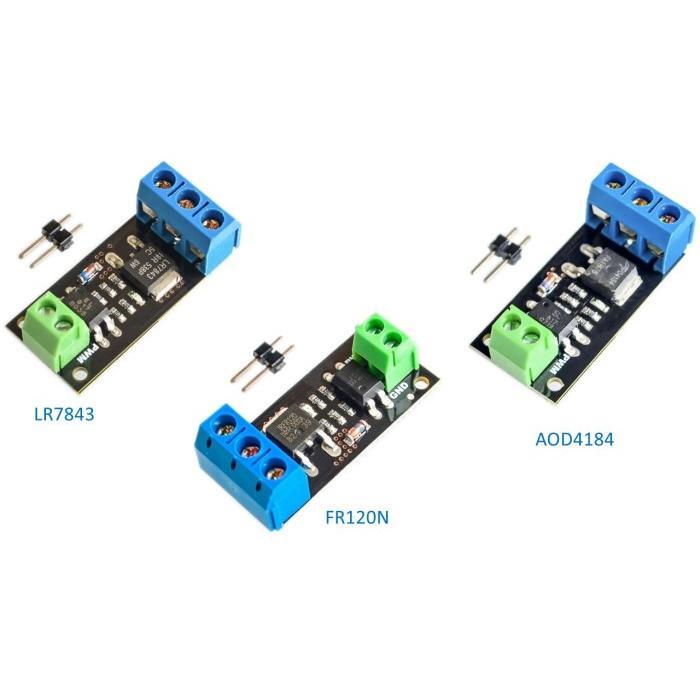Jual Module Mosfet FR120N LR7843 AOD4184 N Channel Driver Optocoupler ...