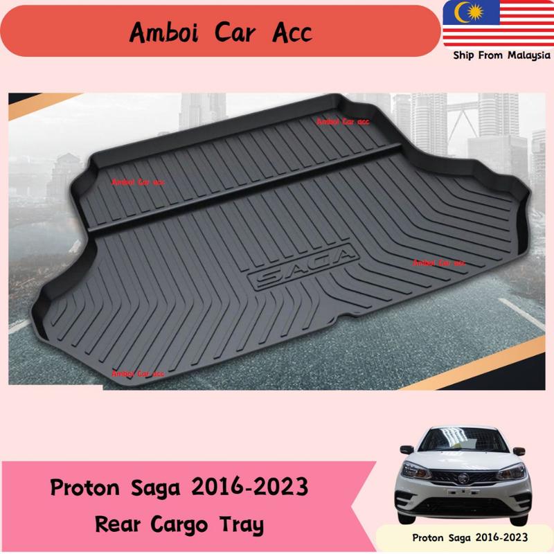 Proton Saga 2016-2022 Rear Cargo Tray/Rear Boot Tray - TikTok Shop Malaysia