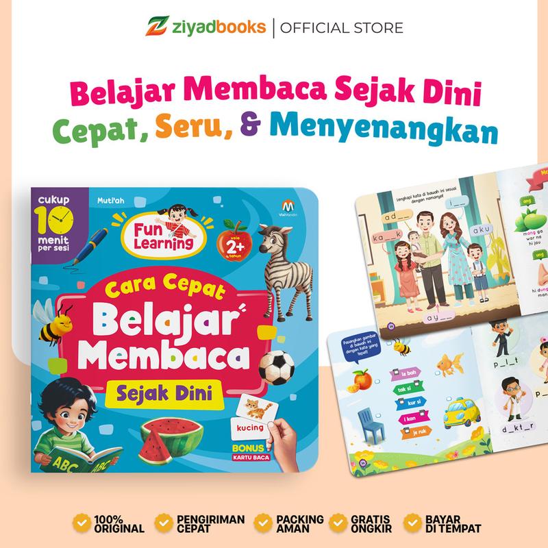 Buku Cara Cepat Belajar Membaca Sejak Dini - Belajar Membaca - Shop ...