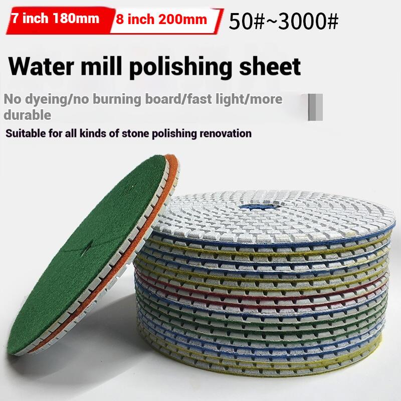 Pad Penggilap Marmar, Batu Pengisar Air, Saiz 180mm dan 200mm, - TikTok ...