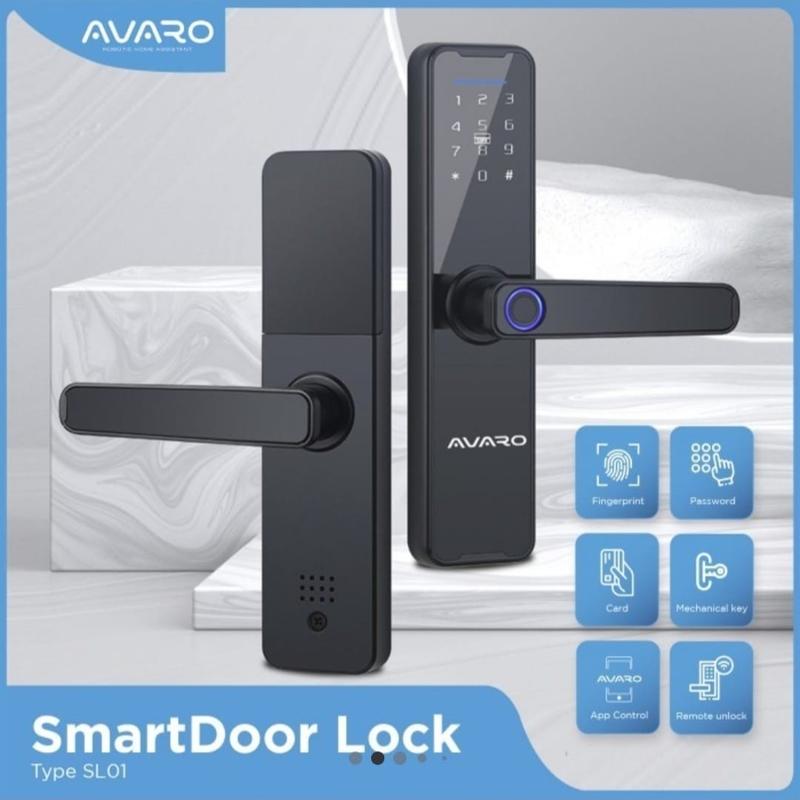 AVARO Smart Door Lock - Kunci Pintu Digital - Shop | Tokopedia
