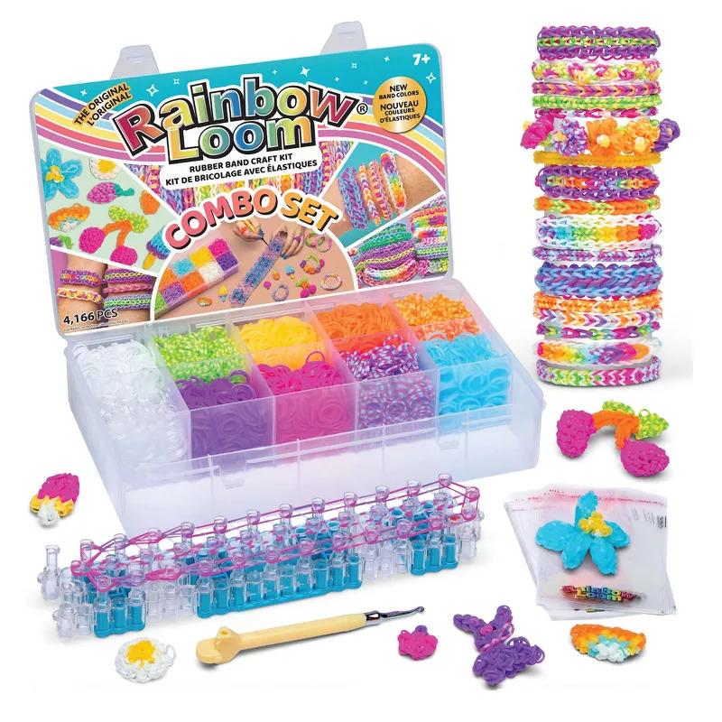 Rainbow Loom: Combo Set Features 4,000 Rubber Bands, Ages 7+ - TikTok Shop